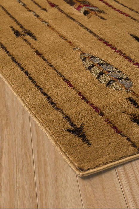 United Weavers AFFINITY Brown Rectangle 5x7 ft polypropylene Carpet ...