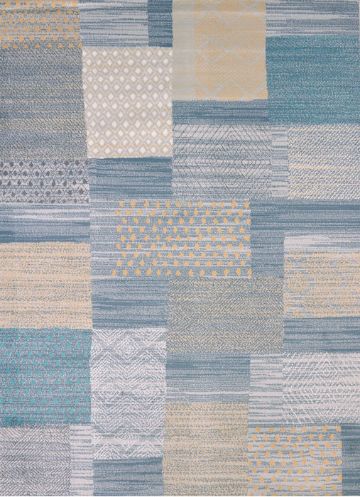 blue pattern carpet texture