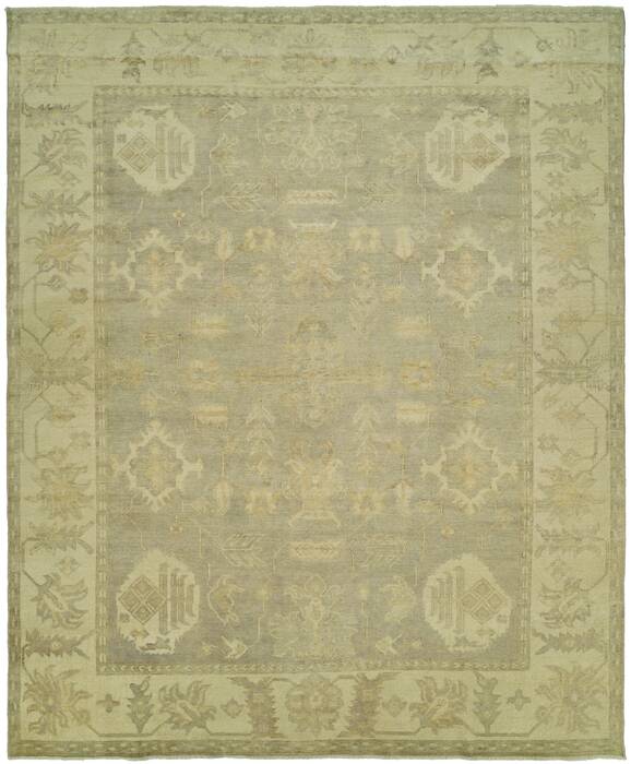 Kalaty KARAMAN Green Runner 10 to 12 ft Wool Carpet 133298 | SKU 133298