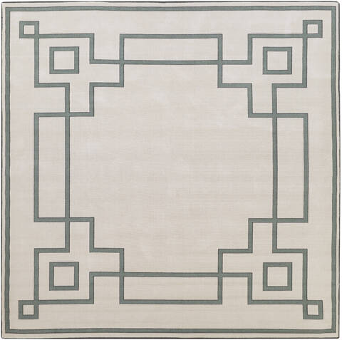 Surya Alfresco White Square 9 ft and Larger polypropylene Carpet 32658 ...