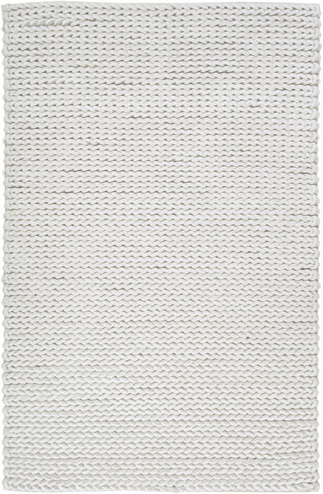 Surya Anchorage White Rectangle 9x12 ft Wool Carpet 33519 | SKU 33519