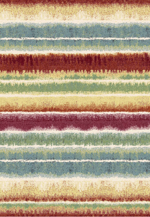 Dynamic INFINITY Multicolor Rectangle 8x11 ft polypropylene Carpet ...